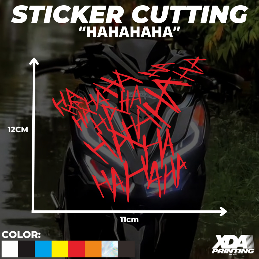 Jual STIKER STICKER CUTTING KEREN SIGMA VIRAL HAHAHAHA JOKER UNTUK ...