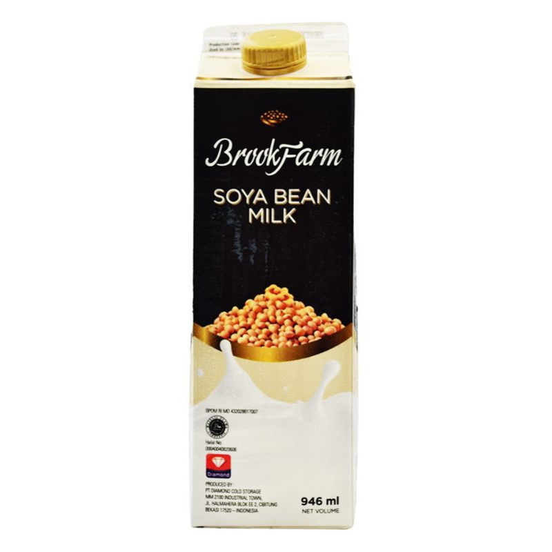 Jual Brook Farm Soya Bean Milk Susu Kedelai 946ml | Shopee Indonesia