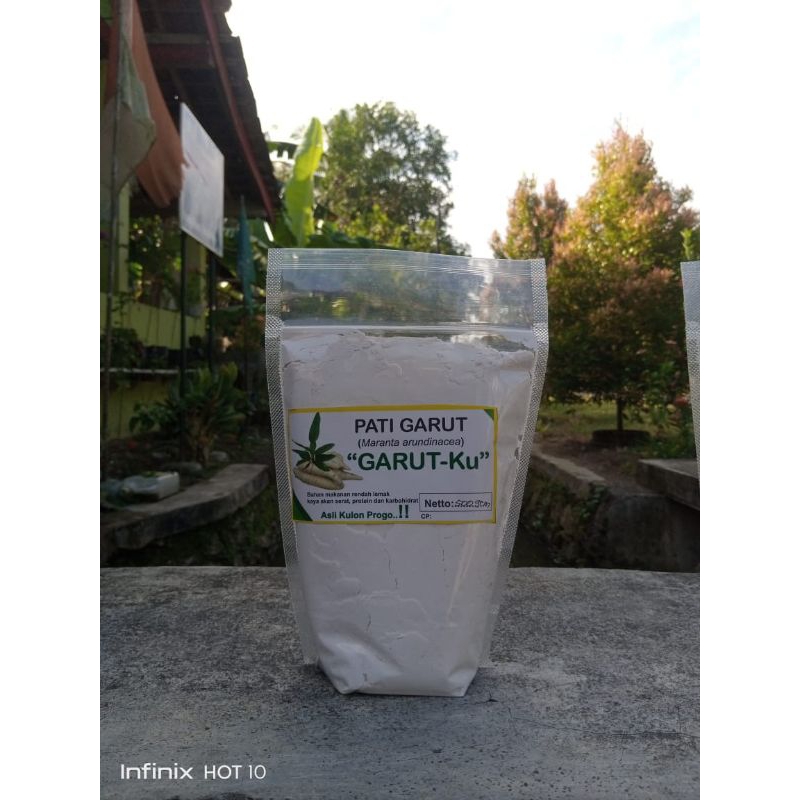 Jual Tepung pati garut, pati garut 500g-1kg, Arrowrot powder, tepung ...