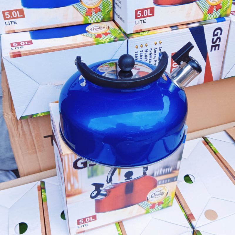 Jual promo teko siul warna packing dus 5.0 liter kapasitas air 3.0 ...
