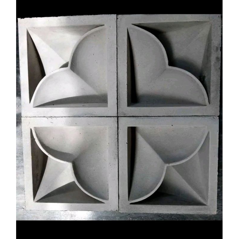Jual roster beton minimalis motif bunga | Shopee Indonesia