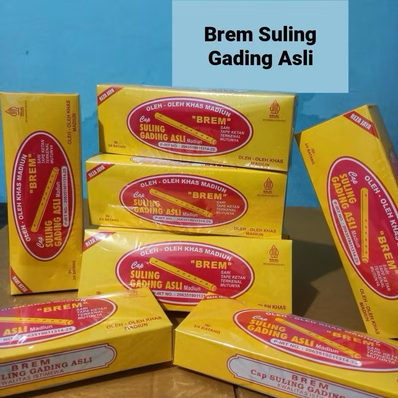 Jual BREM SULING ASLI MADIUN | BREM 1 KOTAK ISI 4BATANG BREM ENAK ...