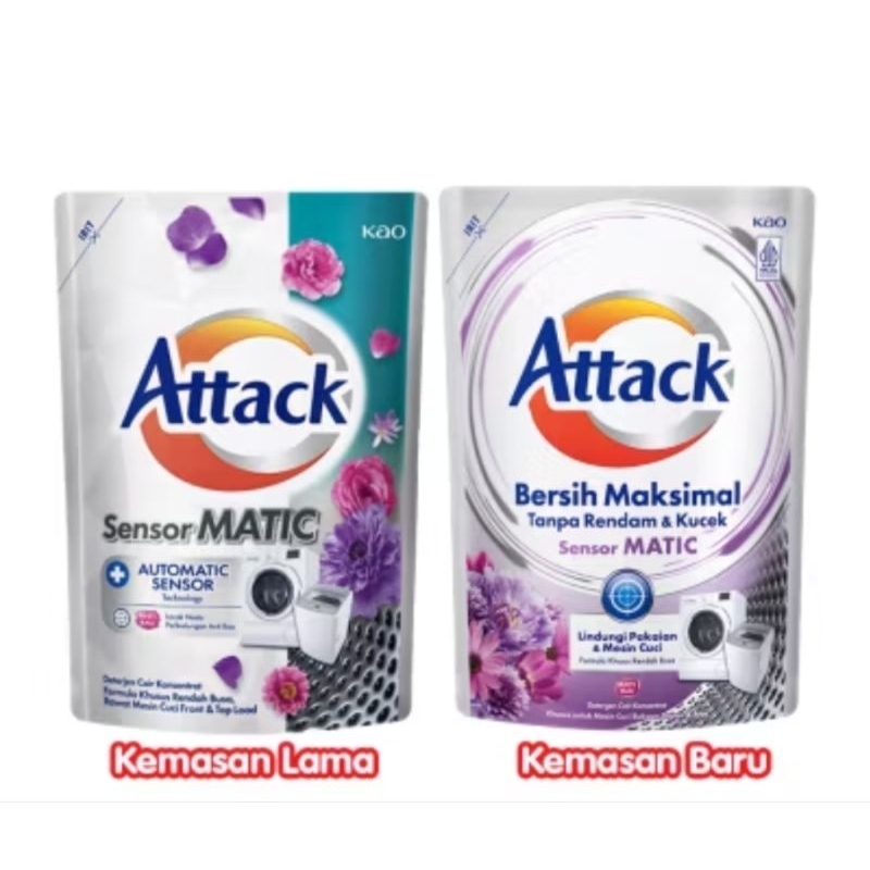 Jual Attack sensor matic cair 400ml | Shopee Indonesia