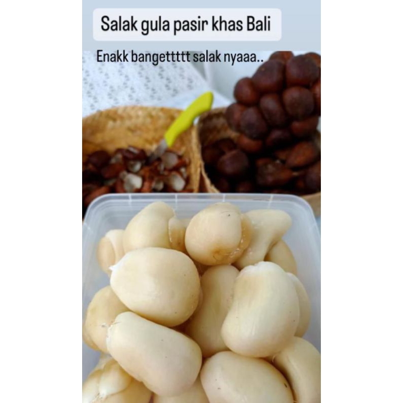 Jual Salak Gula Pasir | Salak Bali | Salak gula pasir 1 kilo | Shopee ...