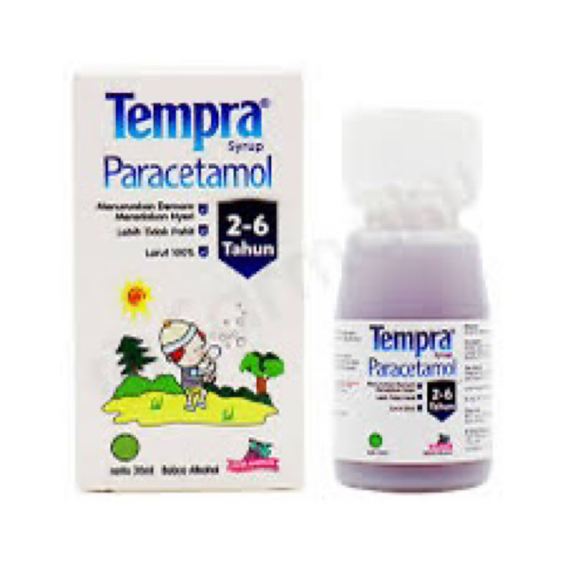 Jual Tempra Paracetamol Syrup 2-6 Tahun 30ml | Shopee Indonesia