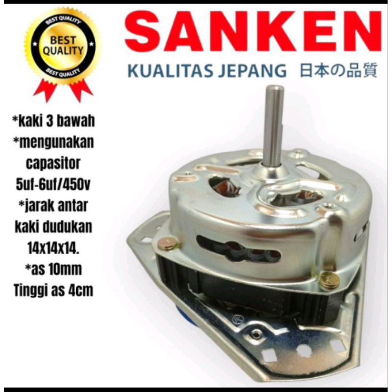 Jual DINAMO SPIN SANKEN TW-8600 CF PENGERING MESIN CUCI SANKEN 2 TABUNG | Shopee Indonesia