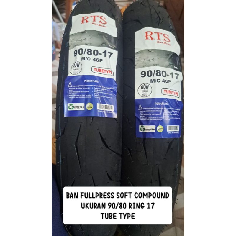 Jual BAN RTS UKURAN 90/80 RING 17 BAN SOFT COMPOUND | Shopee Indonesia