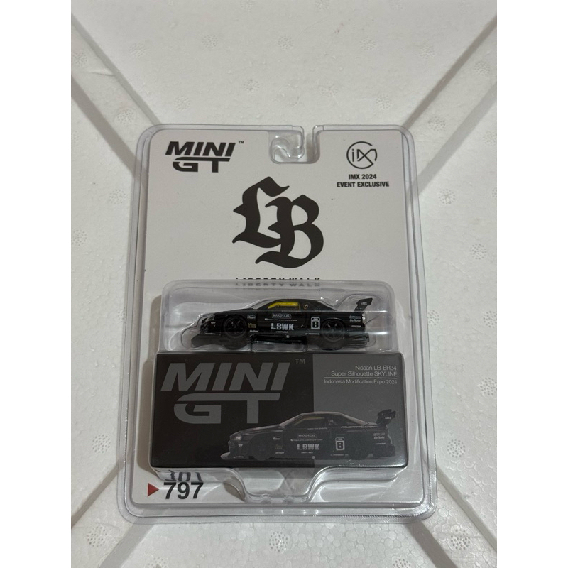 Jual mini gt imx lbwk nissan er 34 r34 liberty walk indonesia ...