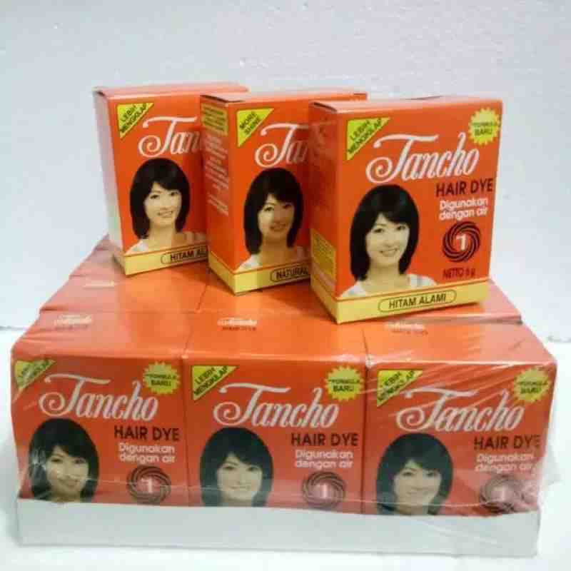 Jual Tancho Semir Rambut Cat Tancho 6Gr Original | Shopee Indonesia