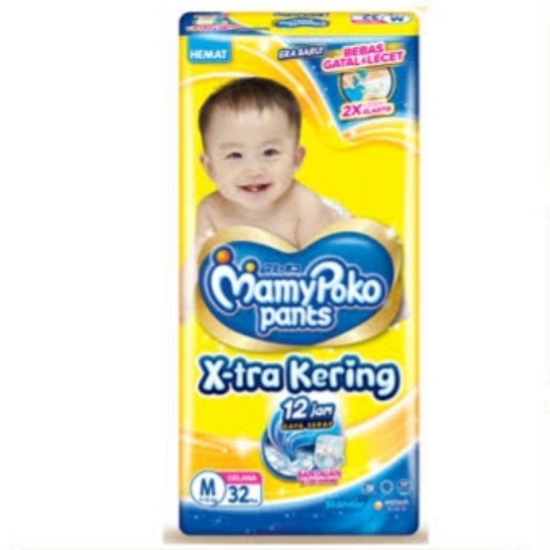 Jual Pampers murah MamyPoko Pants Xtra Kering M 32 - Azqia Store | Shopee Indonesia