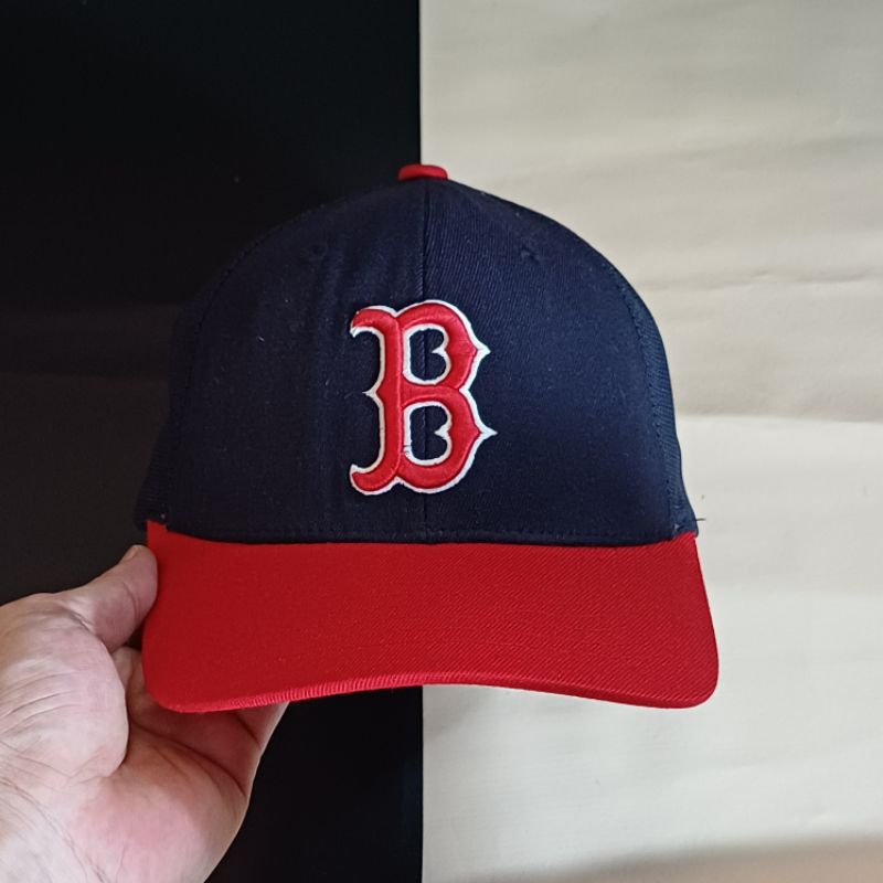 Jual topi trucker mlb logo B second | Shopee Indonesia