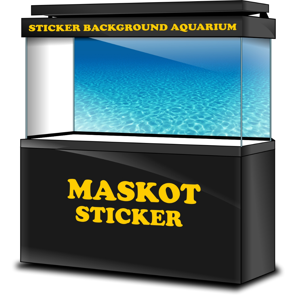 Jual STICKER AQUARIUM, STIKER AKUARIUM, AQUASCAPE, STIKER KACA AQUARIUM ...