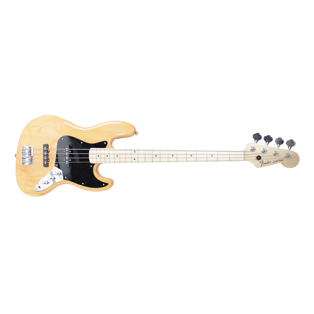 Jual Bass Elektrik Merk Fender Model Jazz Bass Senar 4 Warna Natural ...