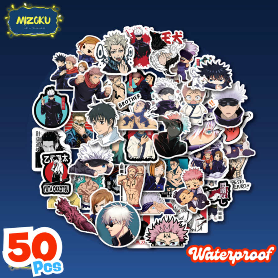 Jual STICKER PACK ANTI AIR ANIME JUJUTSU KAISEN JJK UNTUK SCRAPBOOK ...