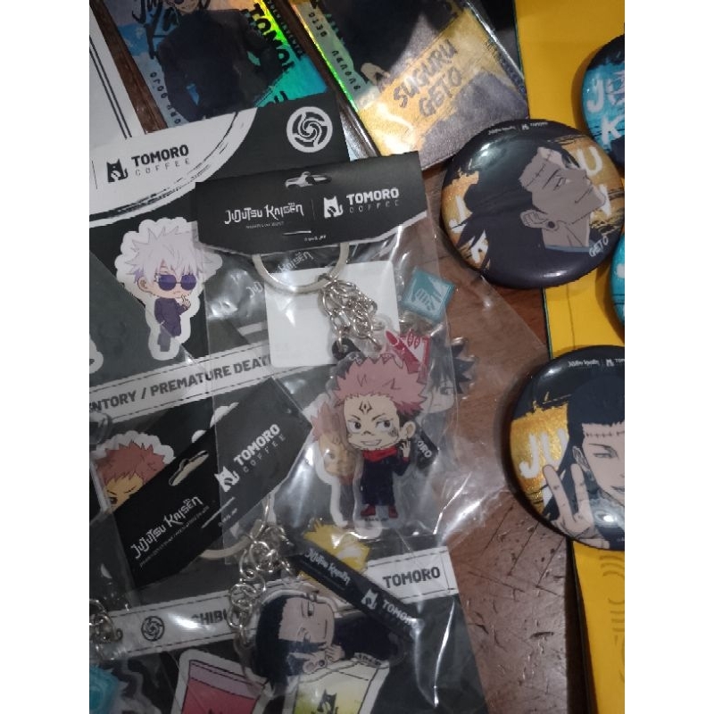 Jual Original Keychain Tomoro x Jujutsu Kaisen (Sukuna) +Free pastry ...