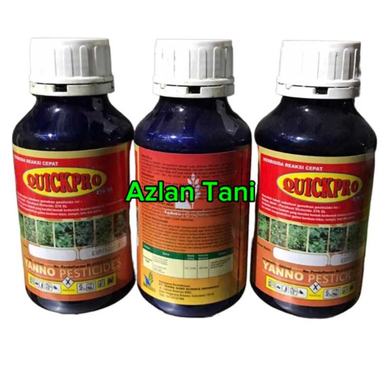 Jual Quickpro 1Liter Herbisida Parakuat Basmi Rumput Reaksi Cepat ...