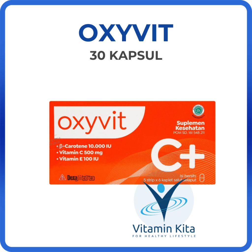 Jual OXYVIT MULTIVITAMIN C++ 30 CAPS | Shopee Indonesia