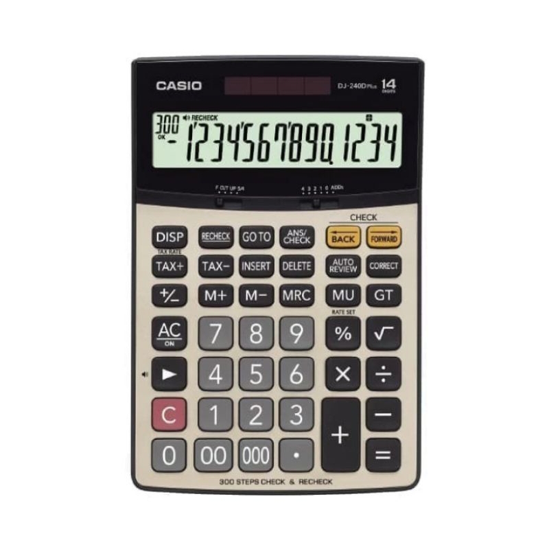 Jual Calculator / Kalkulator dagang CASIO DJ 240D Plus ORIGINAL ...