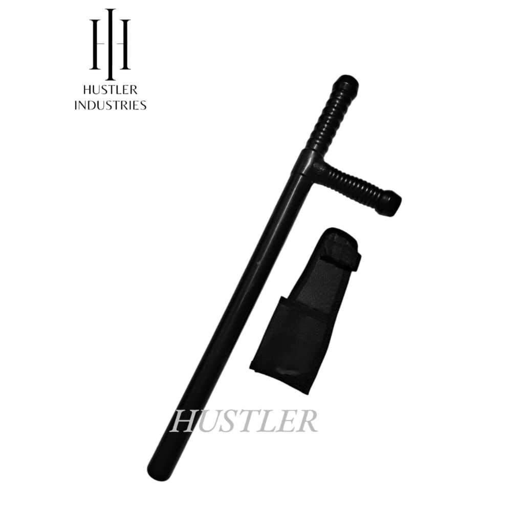 Jual TONGKAT PENTUNGAN SATPAM SECURITY LOGO POLRI HITAM PUTIH FULLSET ...