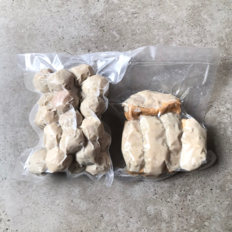 Jual PAKET 1 Bungkus Bakso isi 25 Pcs + 1 Bungkus Tahu Bakso Panjang ...