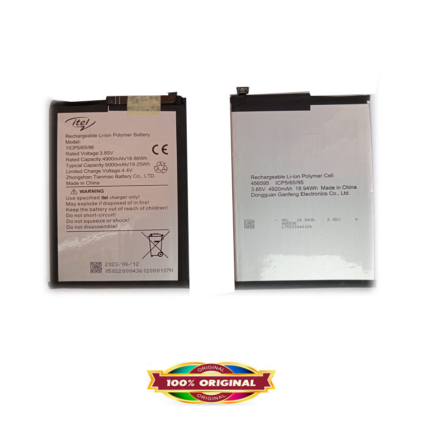 Jual Original Battery for itel S25 2024 - S685LN - 5000mAh - Garansi 1 Bulan | Shopee Indonesia