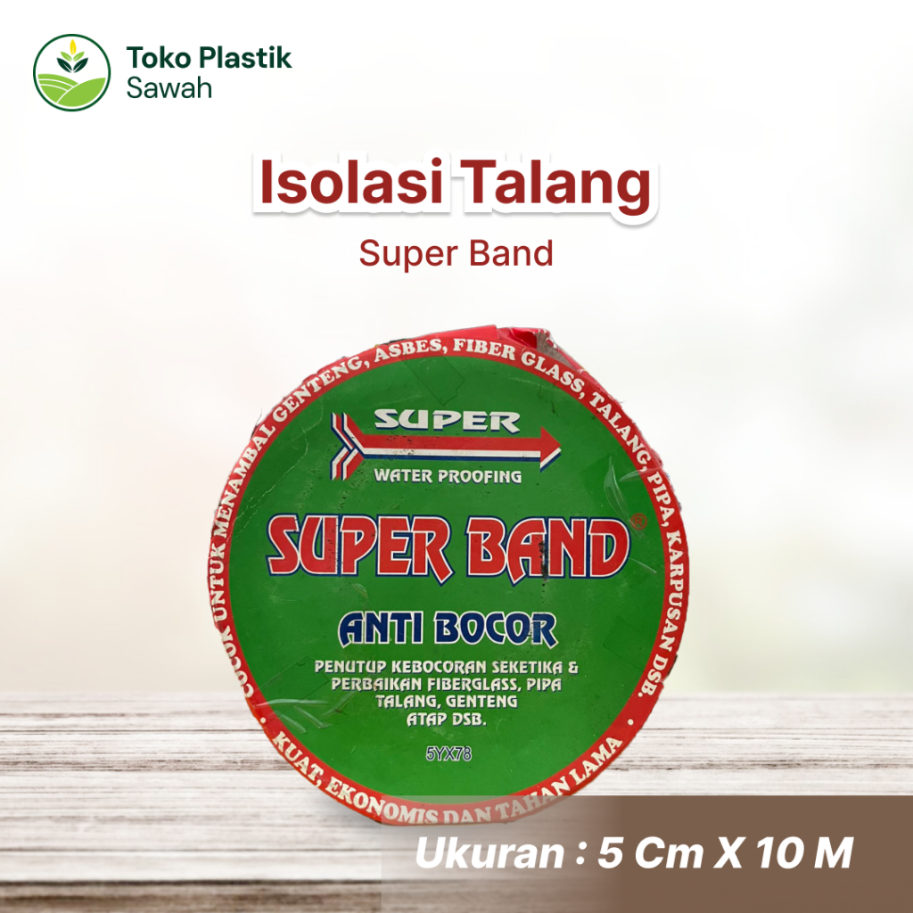Jual ISOLASI TALANG / LEM SENG / PENAMBAL SENG ANTI BOCOR SUPER BAND ...