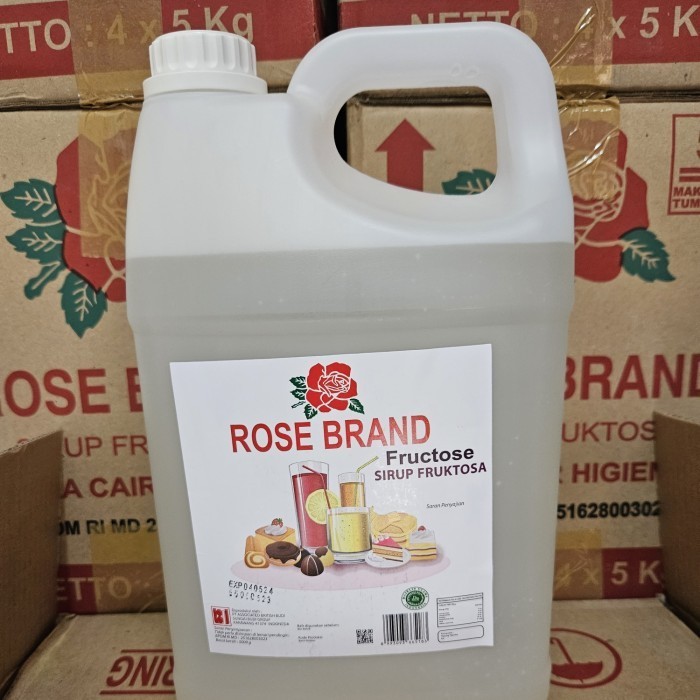Jual Gula Cair Rosebrand 5 Kg Fructose Rose Brand | Shopee Indonesia