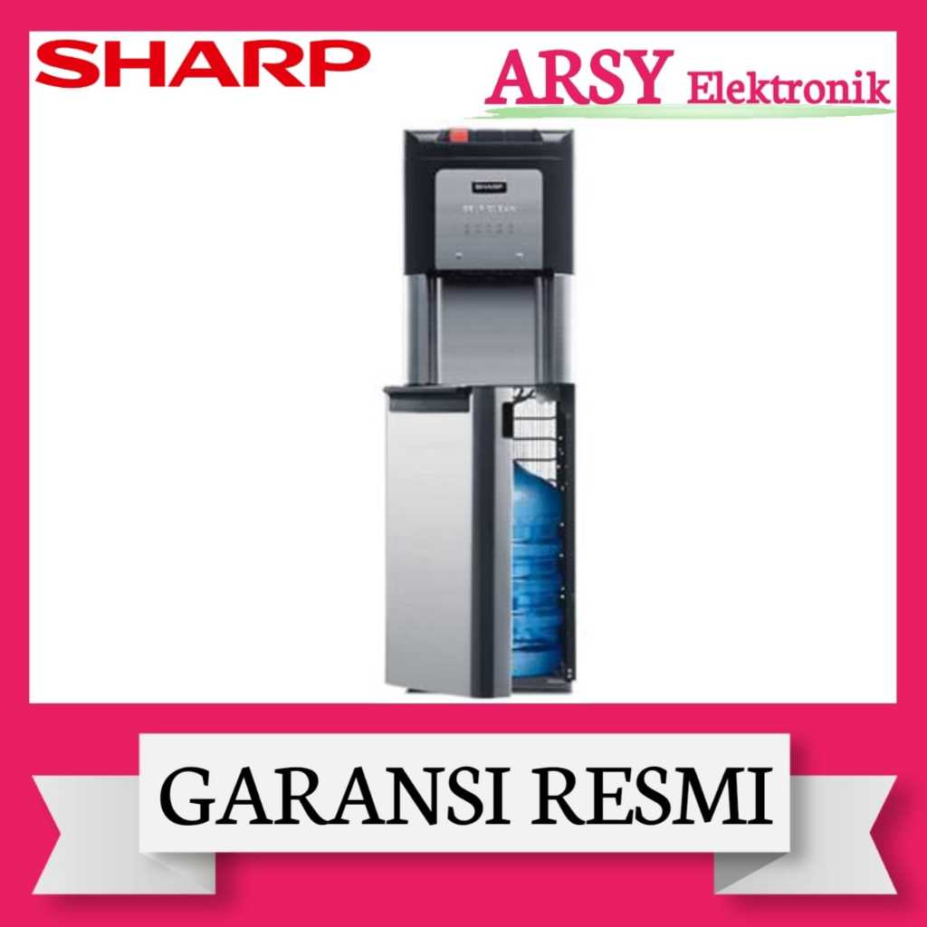Jual DISPENSER SHARP GALON BAWAH 3KRAN SWD-73EHLBK PANAS,NORMAL ...