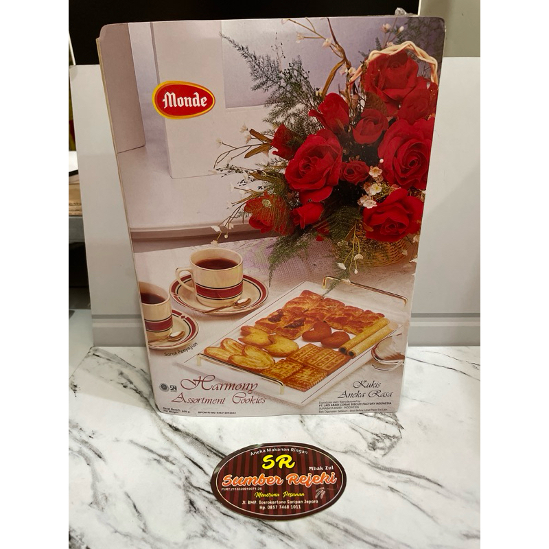 Jual MONDE HARMONY ASSORTMENT COOKIES KUKIS ANEKA RASA UKURAN 850gr ...