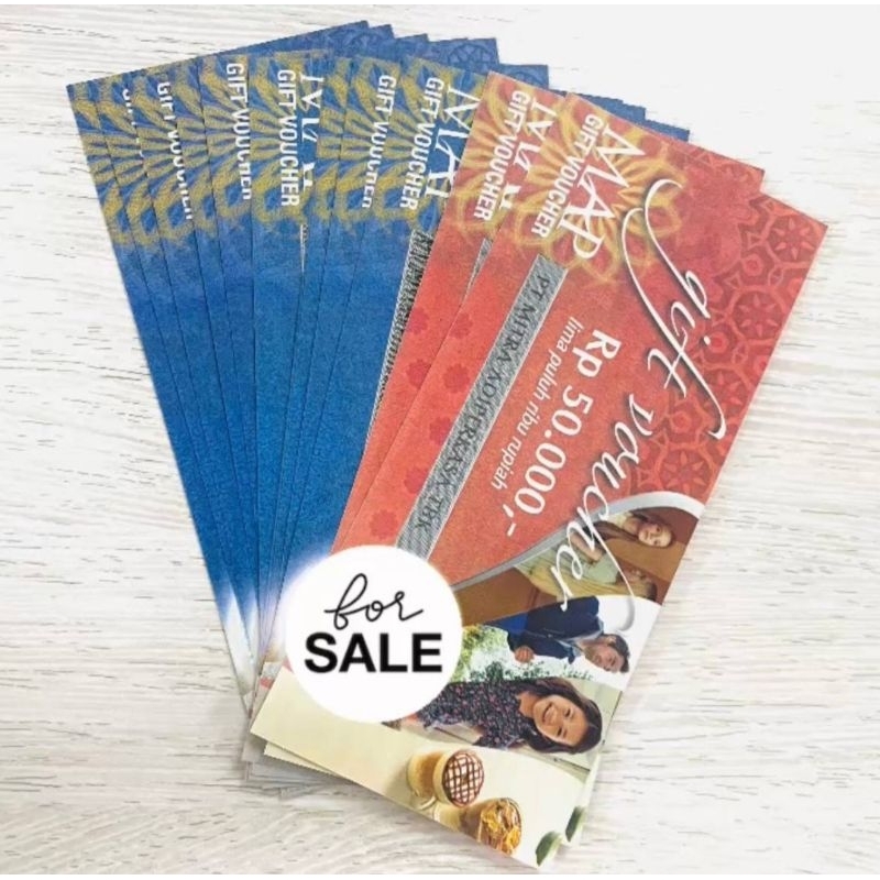 Jual Diskon Voucher MAP Gift Voucher Nominal 50 dan 100 ribu | Shopee ...
