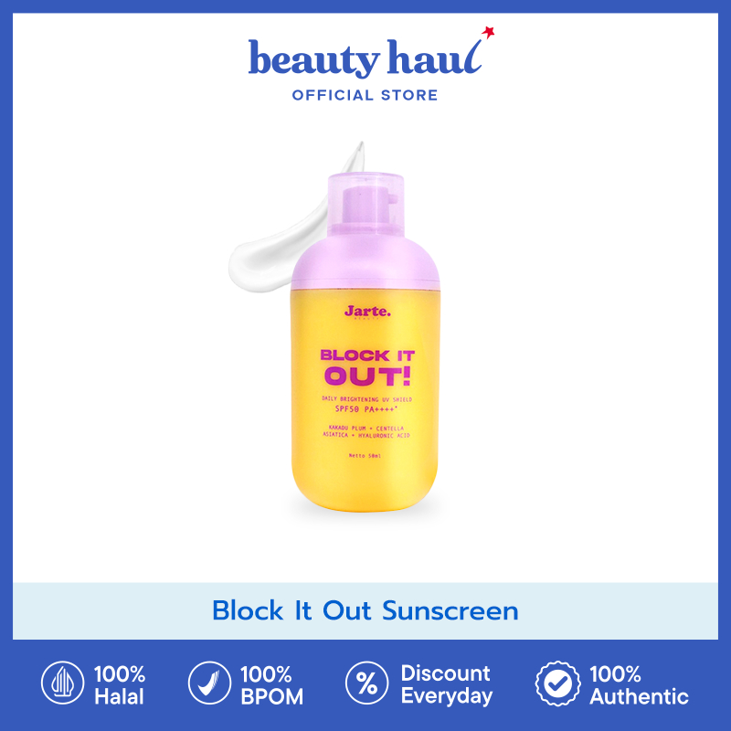 Jual JARTE BEAUTY Block It Out Sunscreen | Shopee Indonesia
