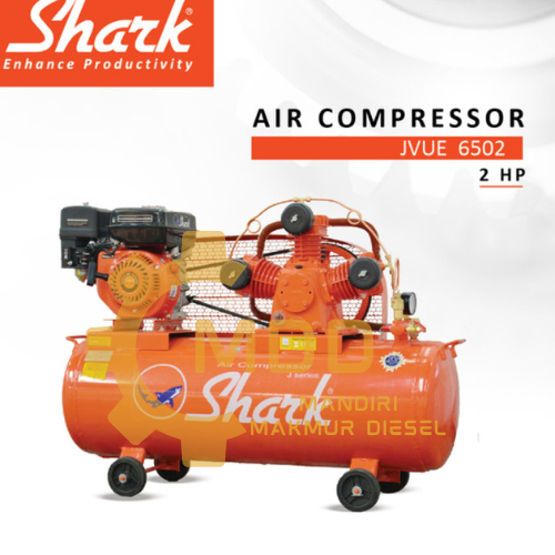 Jual Air Compressor SHARK 2 HP ( Pakai Engine ) COMPRESSOR SHARK DENGAN ...