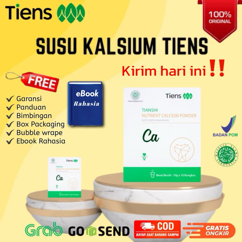 Jual Peninggi Badan Tiens NHCP Nitrient Kalsium - Tianshi isi 10 ORI ...