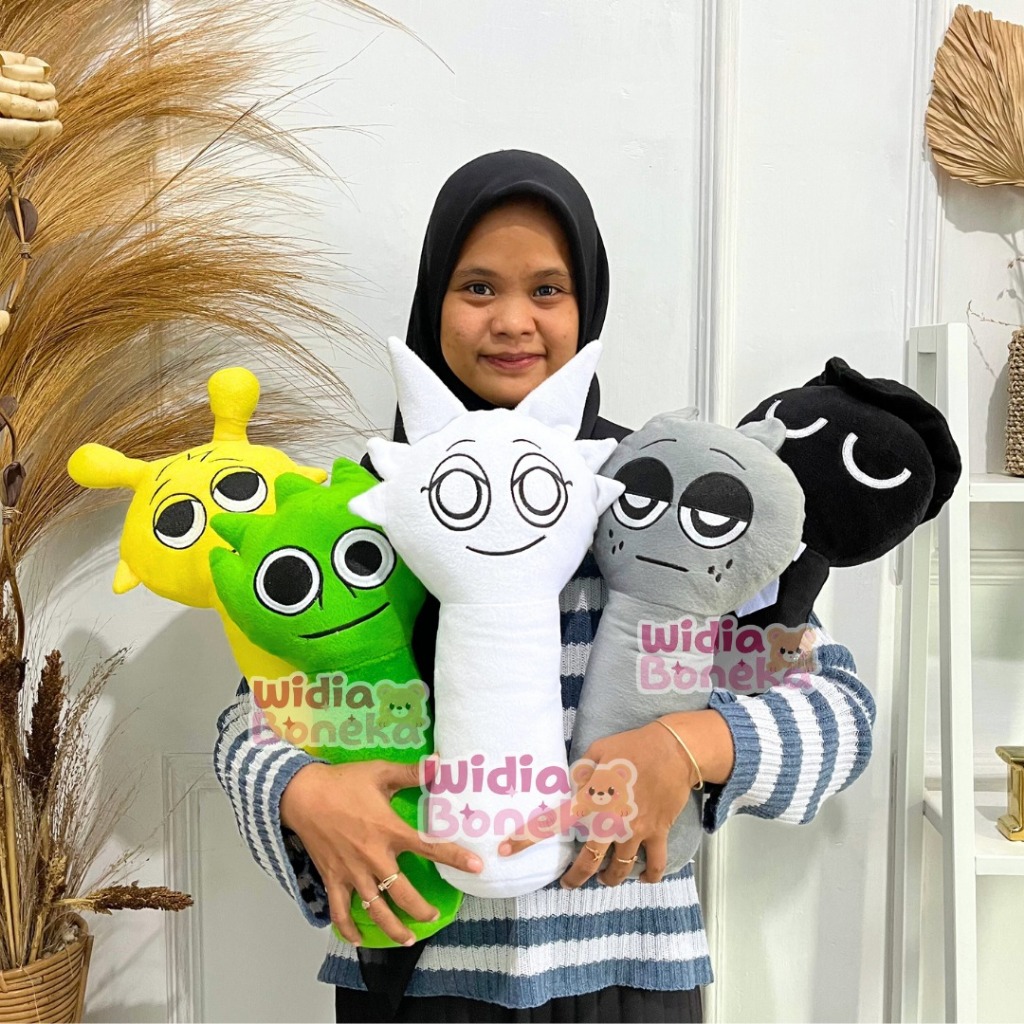 Jual Widia Boneka Sprunki Boneka Horor Game Incredibox Wenda Pinki 40cm ...