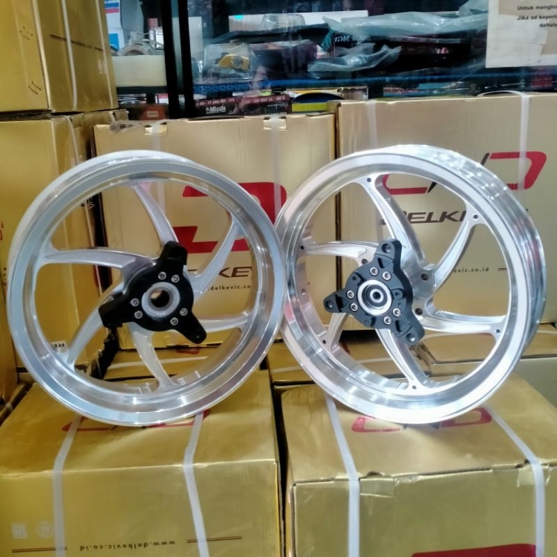 Jual velg delkevic moz six star nmax new aerox nmax old 300 350 ...