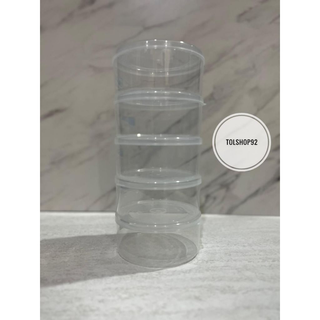Jual TOPLES NASTAR 1/2KG (Isi 12) KMP Mutiara Plastik Tebal Bulat Kue ...