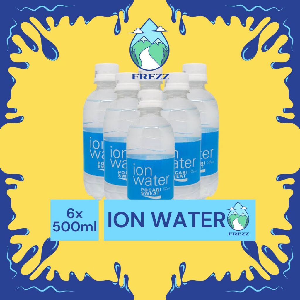 Jual (INSTANT) ION WATER 500ml Isi 6 BOTOL Per Karton - READY ION WATER ...