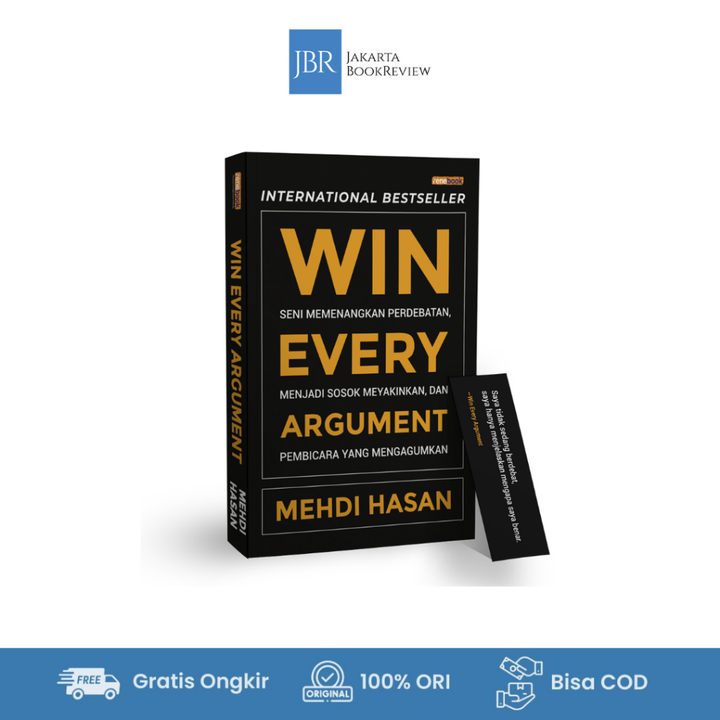 Jual Jbr Official Store Renebook Buku Win Every Argument Seni Memenangkan Perdebatan Mehdi Hasan ...