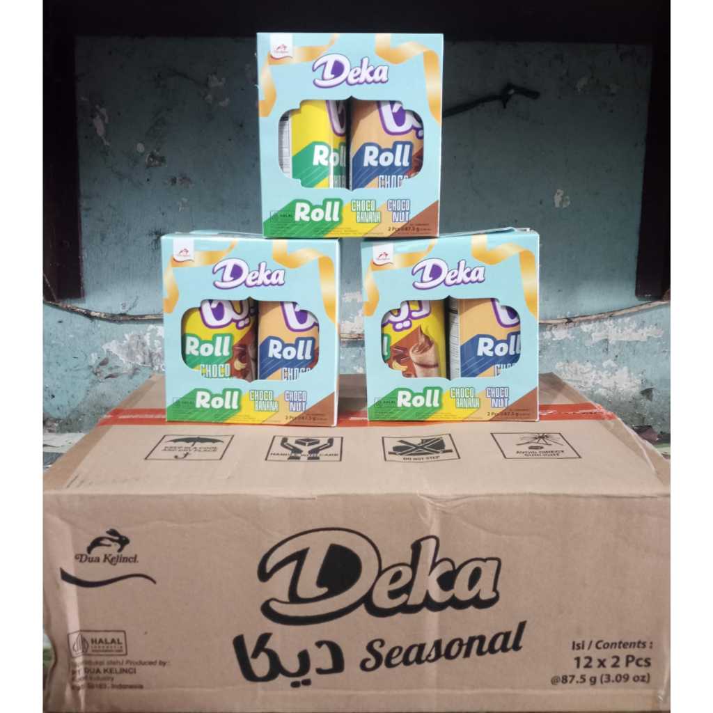 Jual [ DUSSAN ] Wafer Roll Deka [ 1 Duss Isi 12x2 ] | Shopee Indonesia