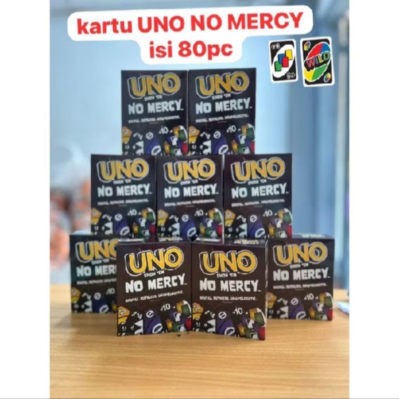 Jual Mainan Kartu UNO Mercy 1pack Isi 168 Lembar | Shopee Indonesia