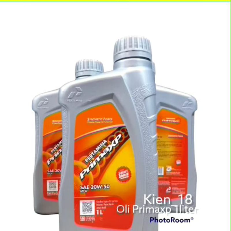 Jual oli prima XP 1L SAE 20-50 w ORI | Shopee Indonesia