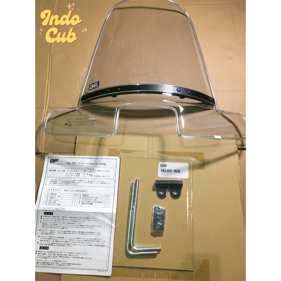Jual Windshield Asahi Supercub JDM Made in Japan Original New Import ...