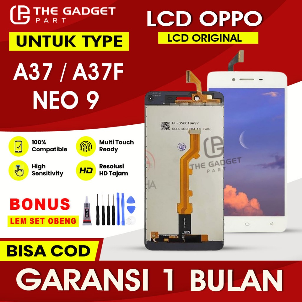 Jual 【ORIGINAL】LCD OPPO A37 / A37F / NEO 9 ORIGINAL FULLSET TOUCHSCREEN ...