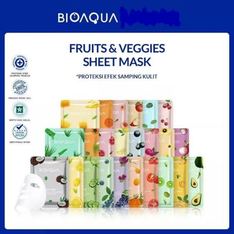 Jual Bioaqua sheet mask | Shopee Indonesia