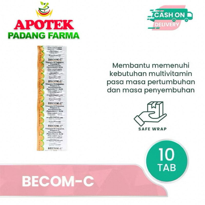 Jual Becom-C Multivitamin Tablet | Shopee Indonesia