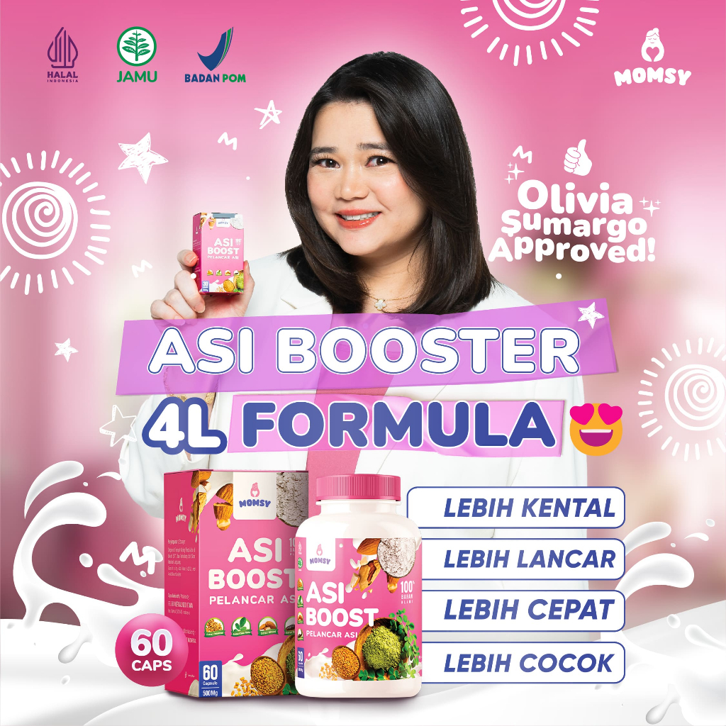 Jual MOMSY Asi Booster 60 Caps Pelancar Asi BPOM Halal Natural Almond ...