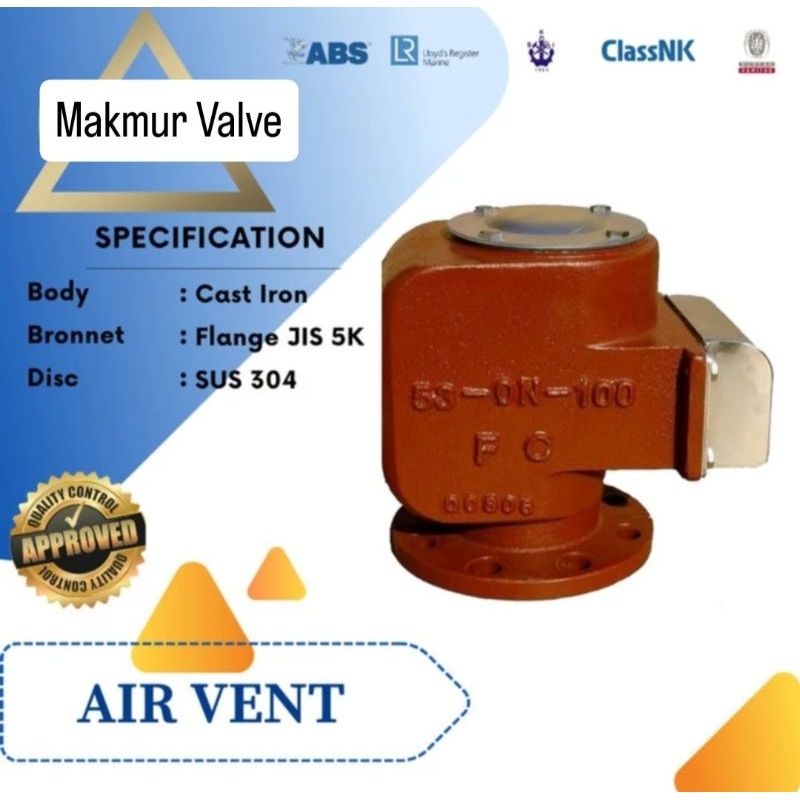 Jual AIR VENT HEAD MARINE CAST IRON JIS 5K 200 / 8" | Shopee Indonesia