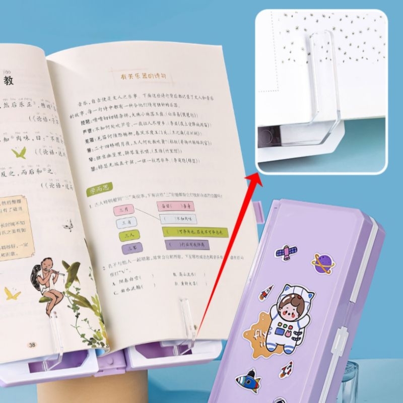 Jual Multifunctional Pencil Case Pencil Box / Mini Whiteboard Pencil ...