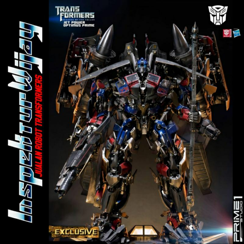 Jual 100% ORIGINAL Prime 1 Studio Jet Power Optimus Prime Exclusive ...