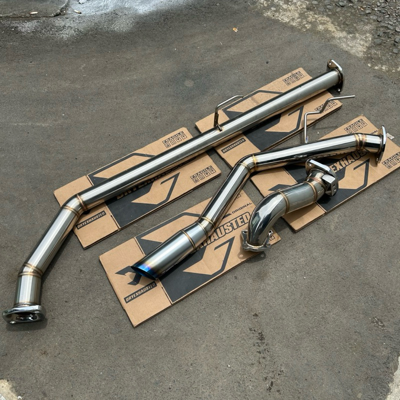 Jual Knalpot Mobil Fullsystem Model Side Exit Buat Innova 2kd ...